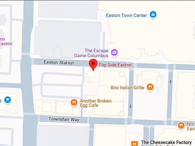 16. flip side easton map