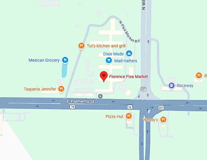 16. florence flea market map