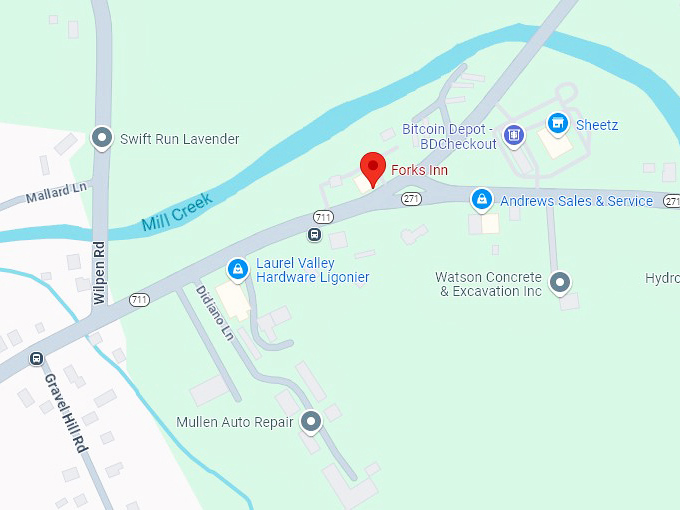 16. fork&rsquo;s inn map