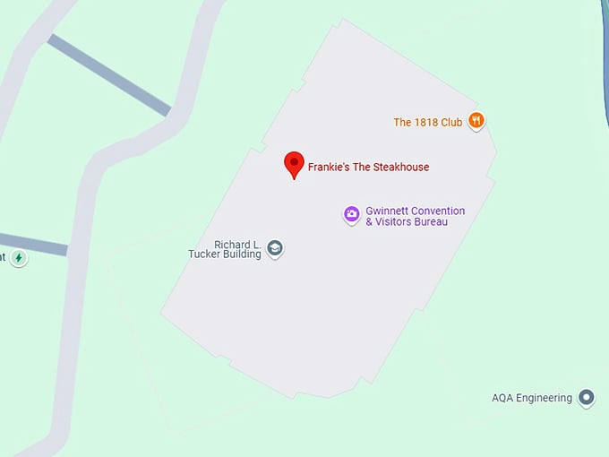 16. frankie's the steakhouse map