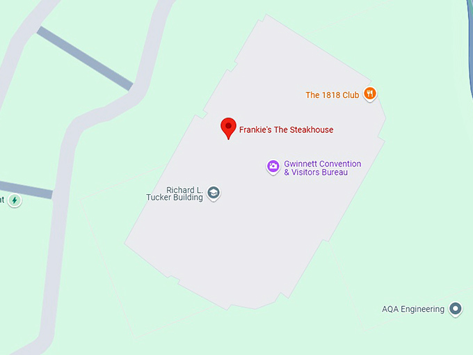 16. frankie's the steakhouse map