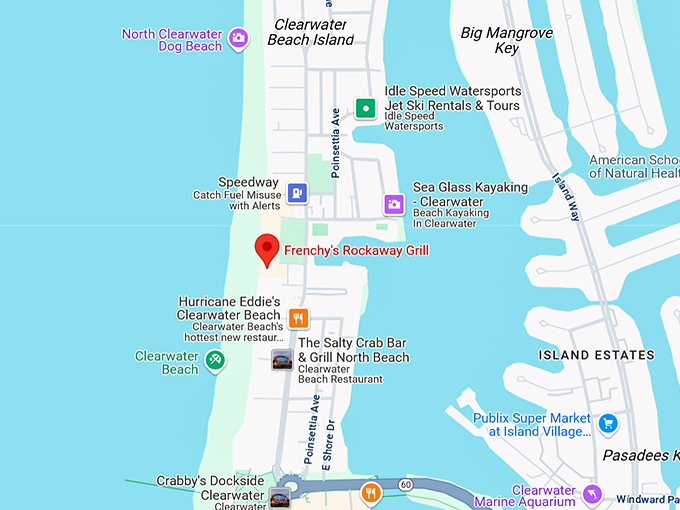 16. frenchy&rsquo;s rockaway grill map