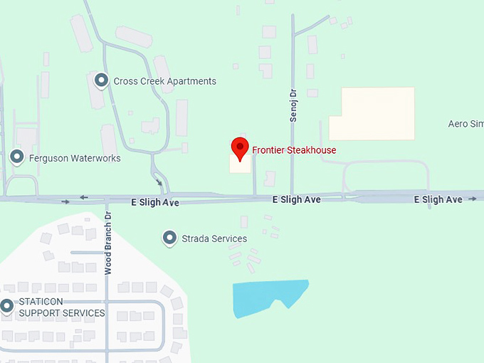 16. frontier steakhouse map