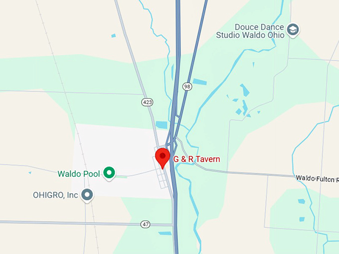 16. g & r tavern map