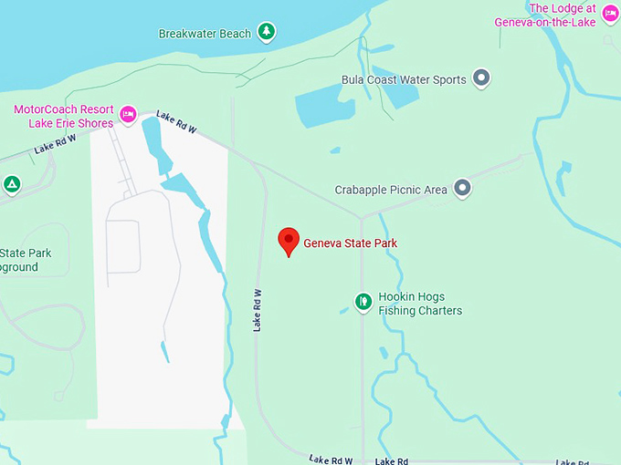 16. geneva state park map