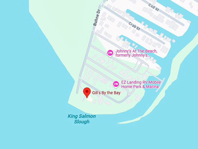 16. gill's by the bay map