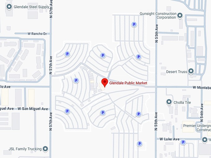 16. glendale public market map