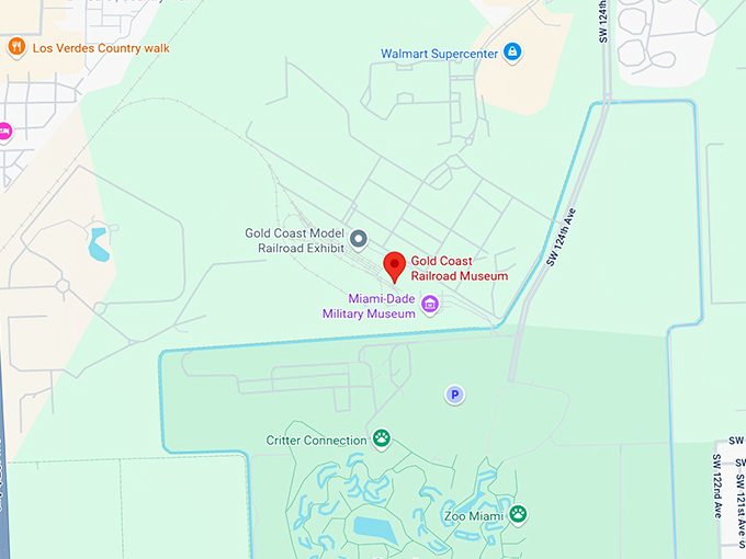 16. gold coast railroad museum map