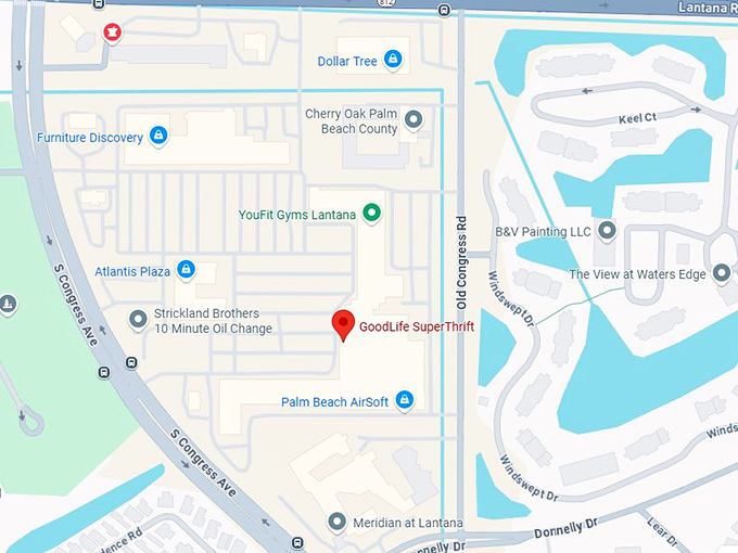 16. goodlife superthrift map