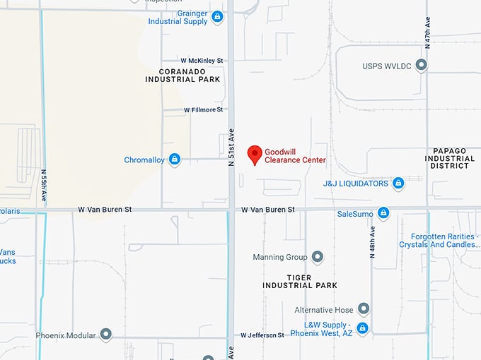16. goodwill clearance center map