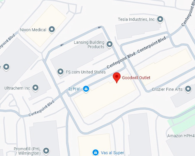 16. goodwill outlet map