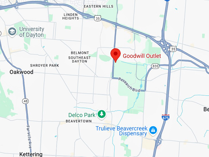 16. goodwill outlet map