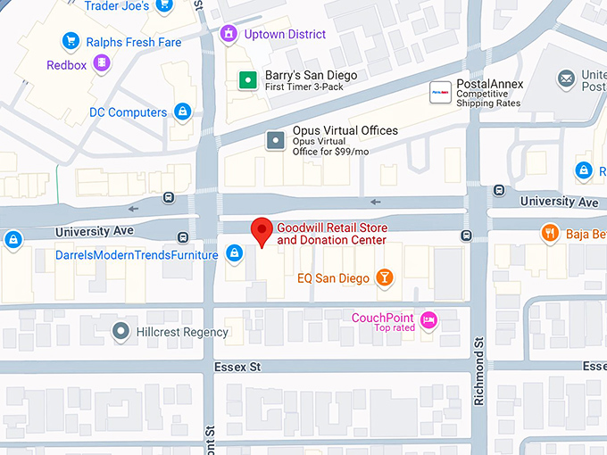 16. goodwill retail store and donation center map