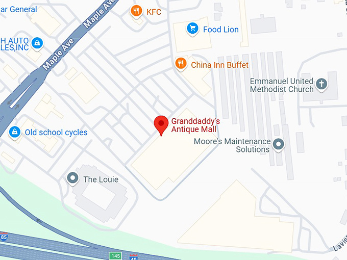 16. granddaddy's antique mall