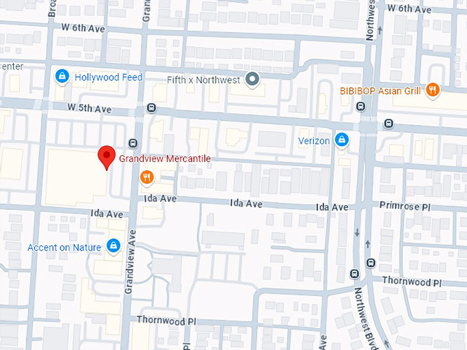 16. grandview mercantile map