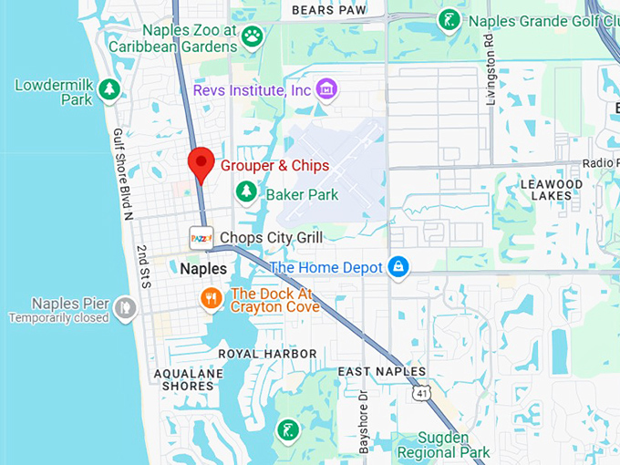 16. grouper & chips map