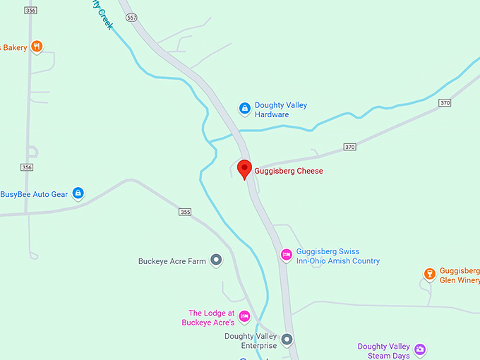 16. guggisberg cheese map