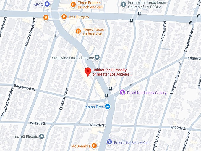 habitat for humanity of greater los angeles restore map