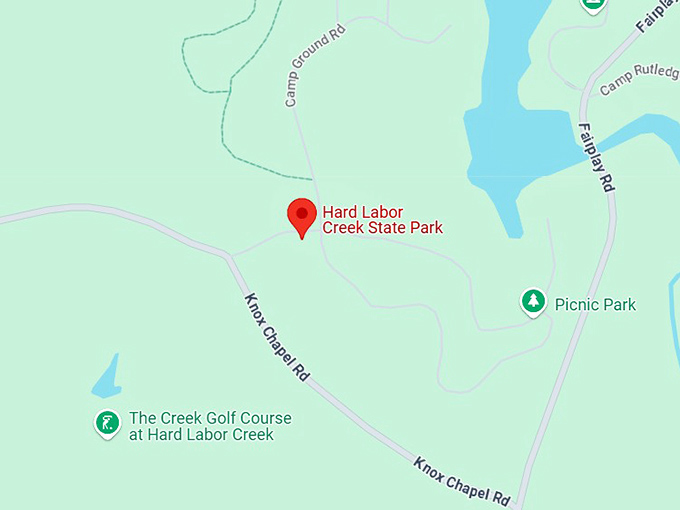 16. hard labor creek state park map