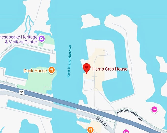 16. harris crab house map