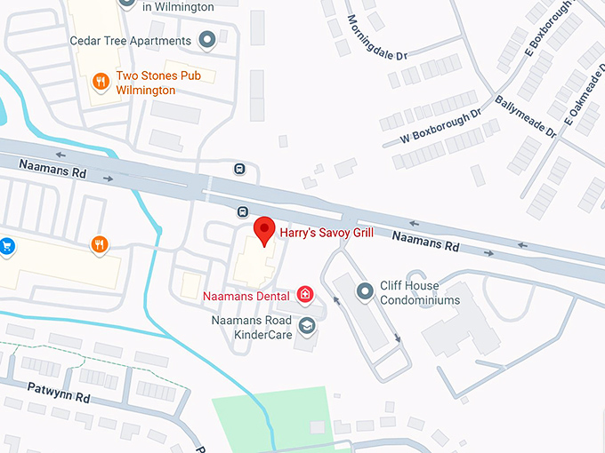 16. harry's savoy grill map