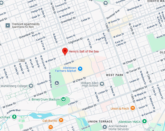 16. henry's salt of the sea map