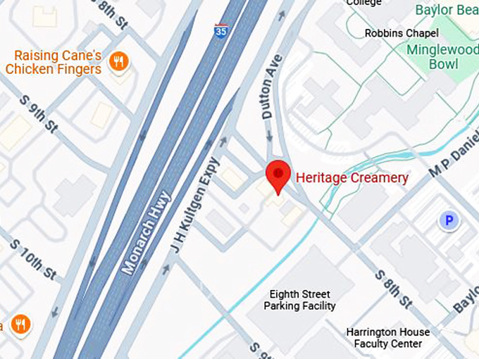 16. heritage creamery map