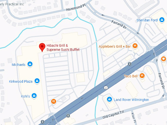 16. hibachi grill & supreme sushi buffet map