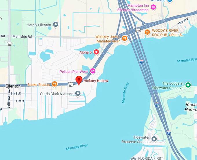 16. hickory hollow map