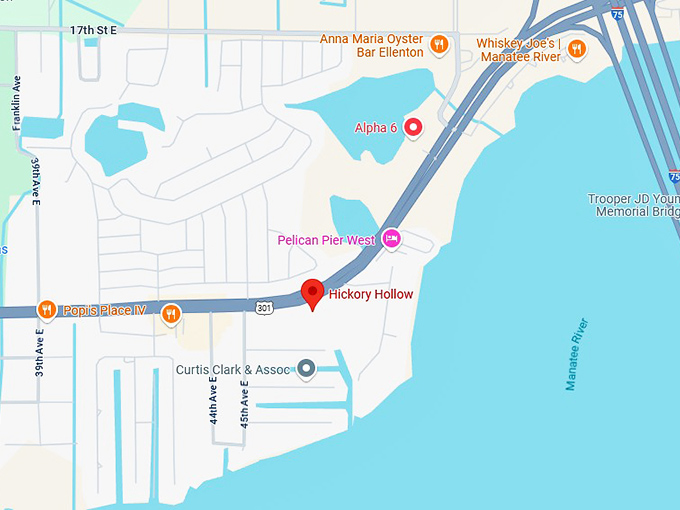 16. hickory hollow map