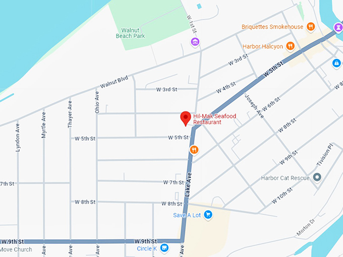 16. hil mak seafood restaurant map