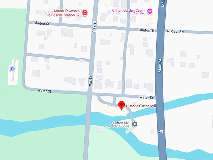 16. historic clifton mill map