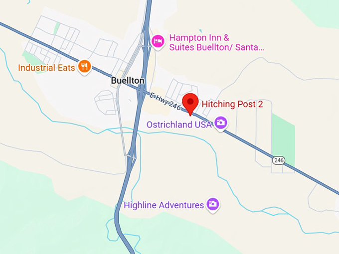 16. hitching post 2 map