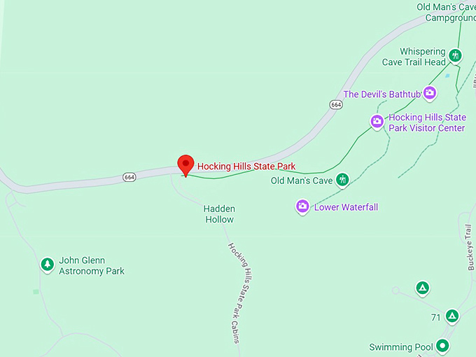 16. hocking hills state park