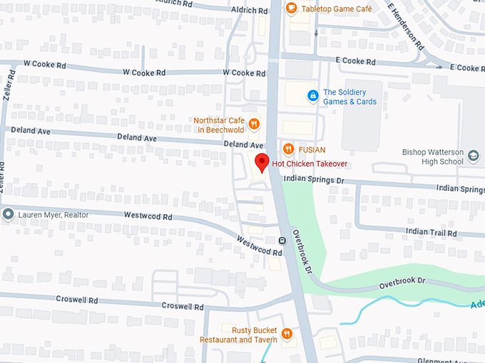 16. hot chicken takeover map