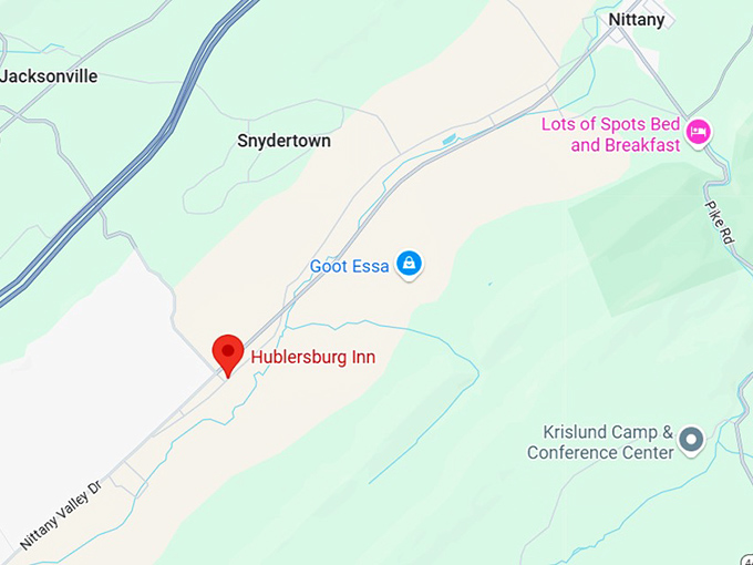 16. hublersburg inn map