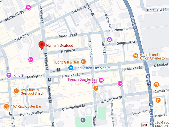 16. hyman's seafood map