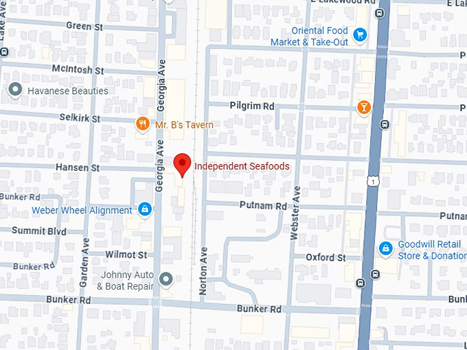 16. independent seafoods map