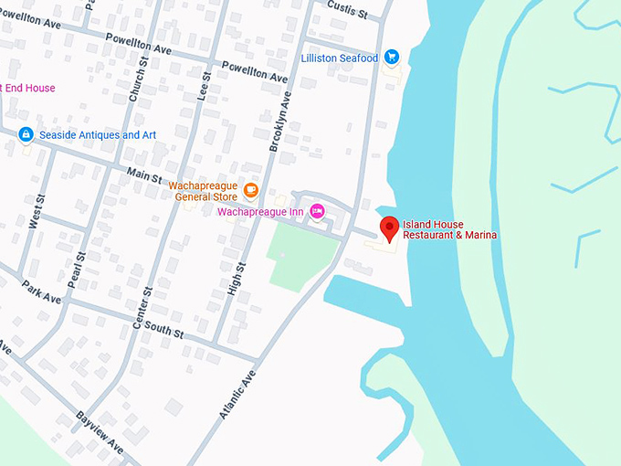 16. island house restaurant & marina map