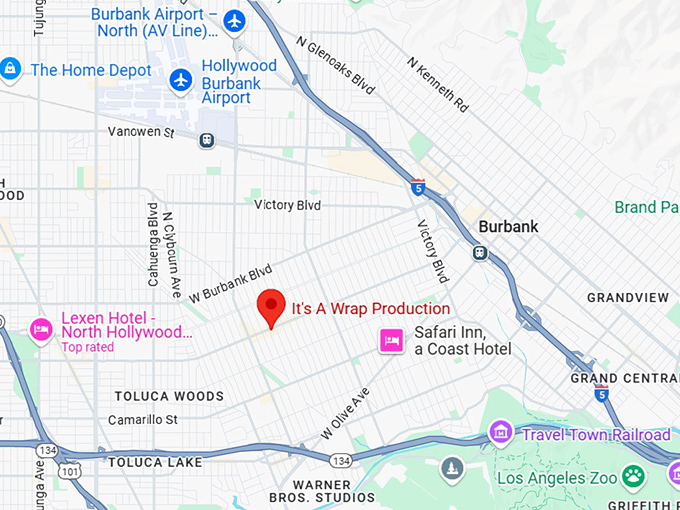 16. it's a wrap production map