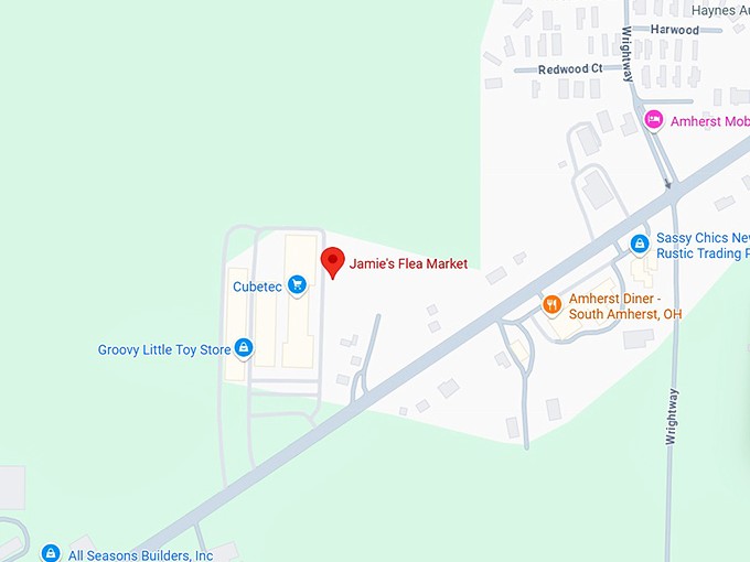 16. jamie's flea market map