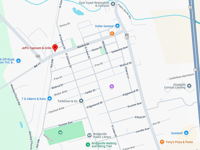 16. jeff&rsquo;s taproom & grille map