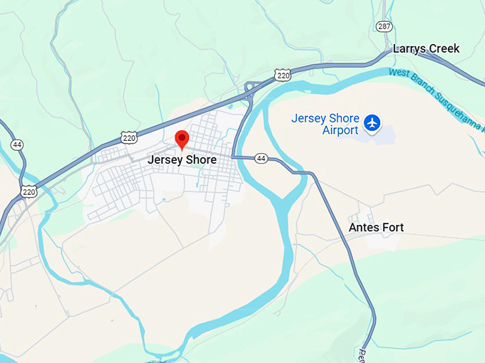 16. jersey shore map