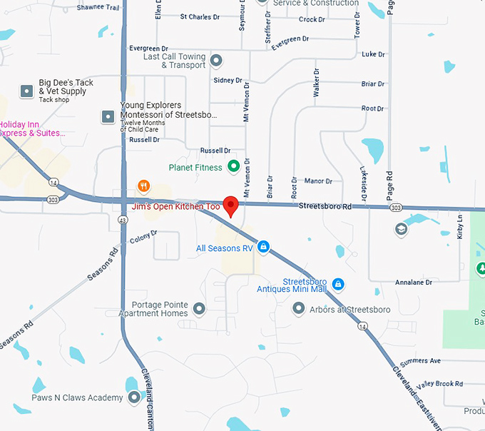 16. jim's open kitchen too map