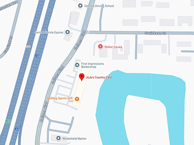 jojo’s country cafe map