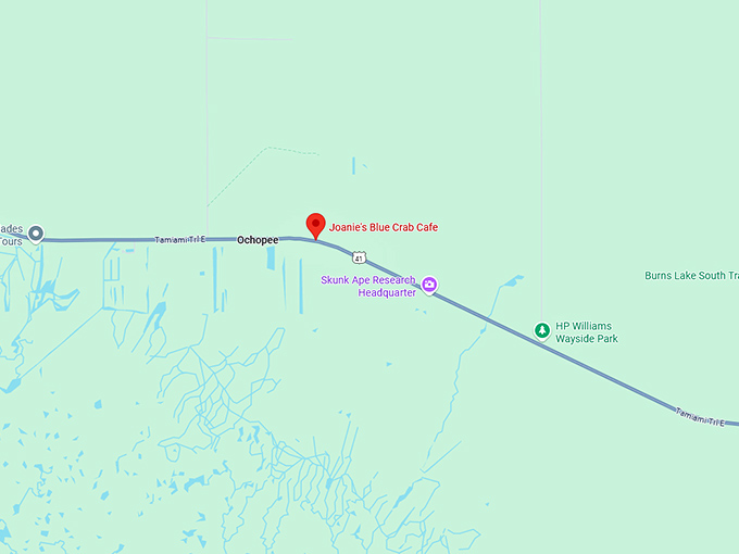 16. joanie's blue crab cafe map