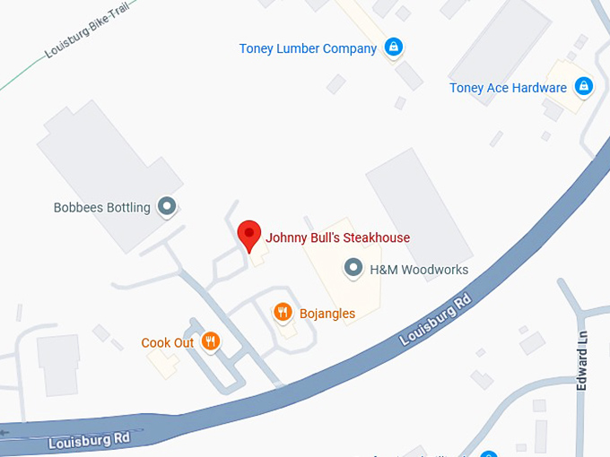 16. johnny bull&rsquo;s steakhouse map