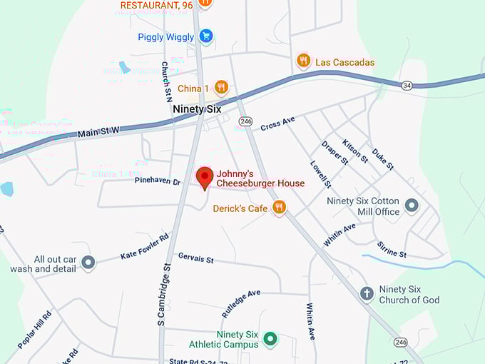 16. johnny's cheeseburger house map