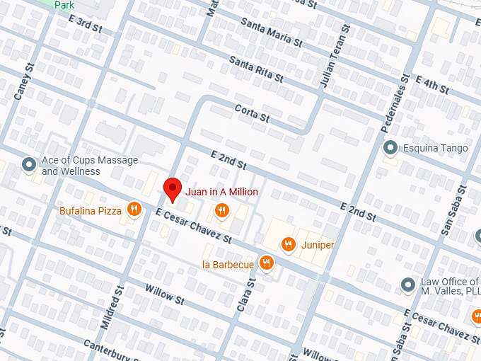 16. juan in a million map