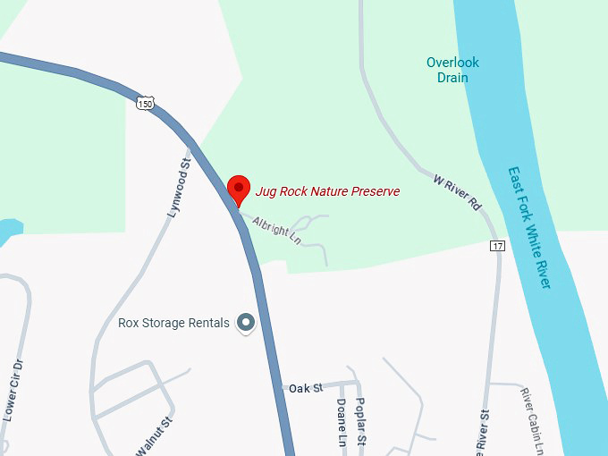 16. jug rock nature preserve map